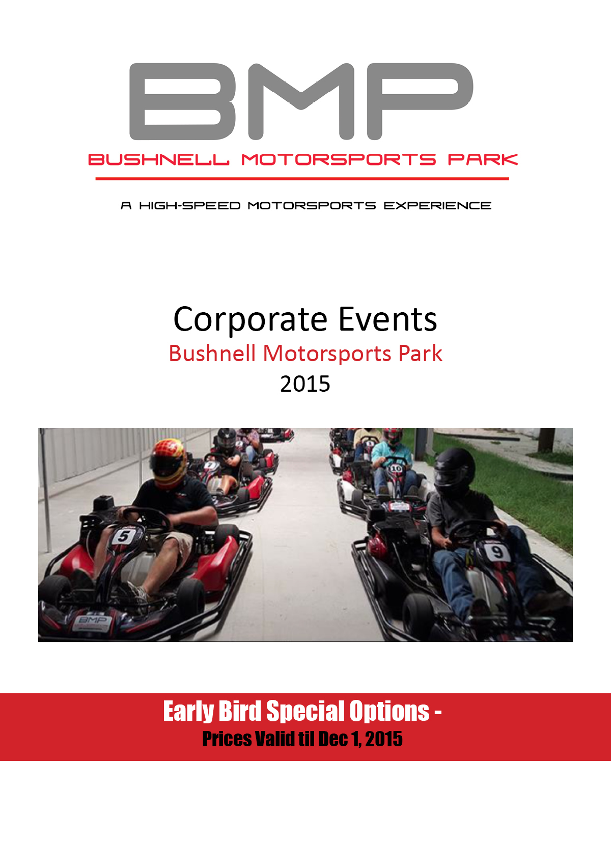 Bushnell Motorsports Park - Corporate Events