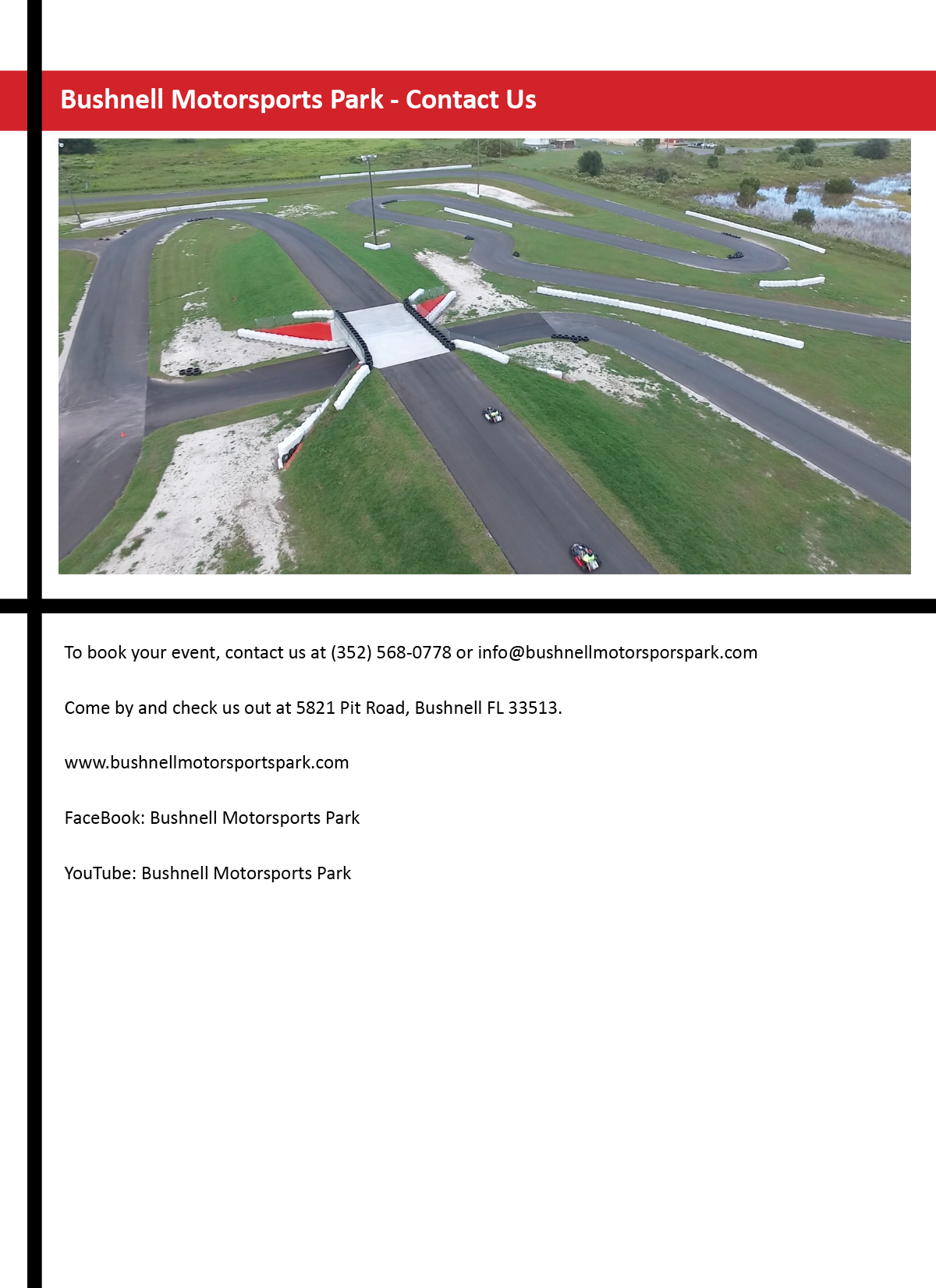 Bushnell Motorsports Park - Corporate Events